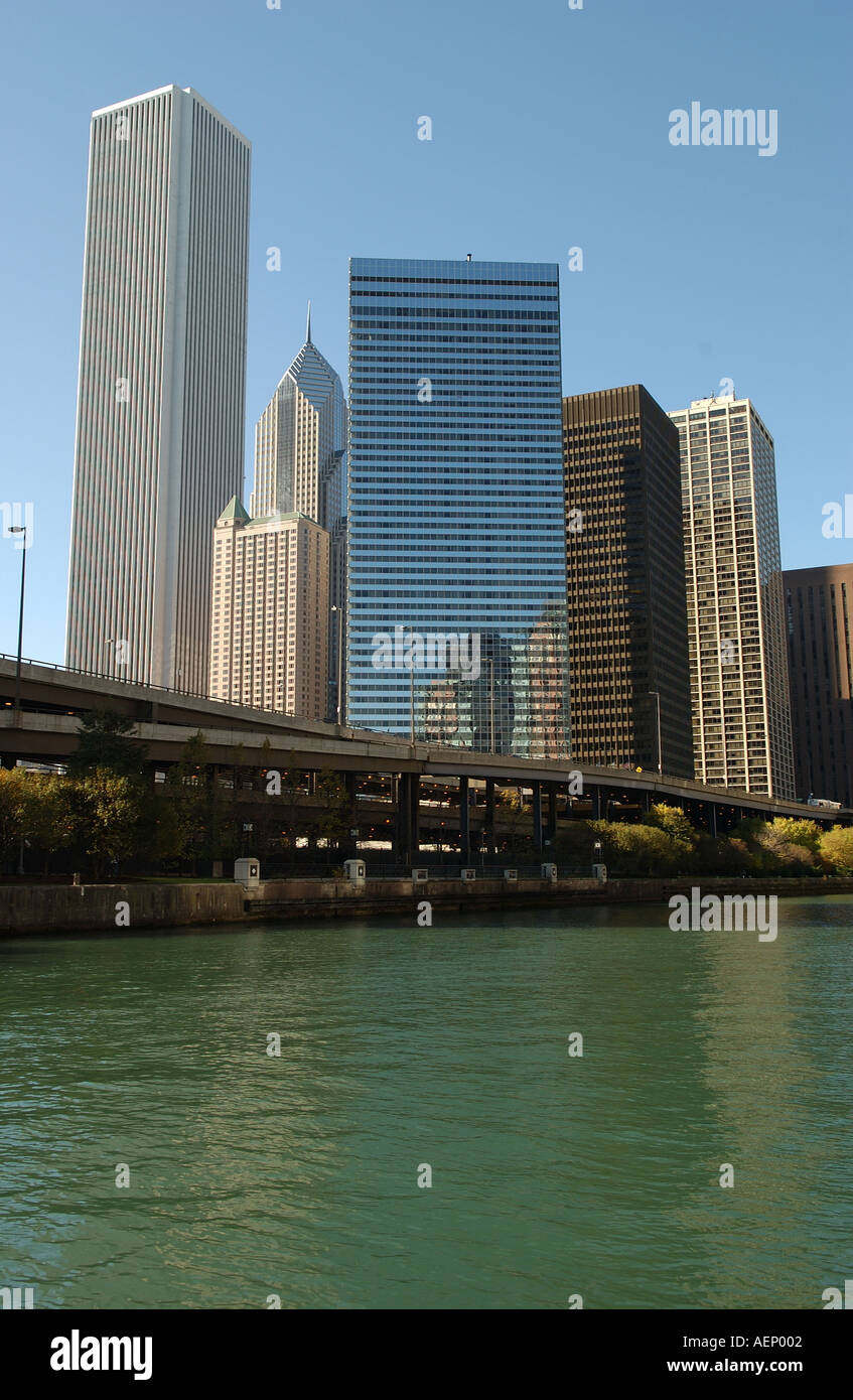 High rise buildings in Chicago Stock Photo - Alamy