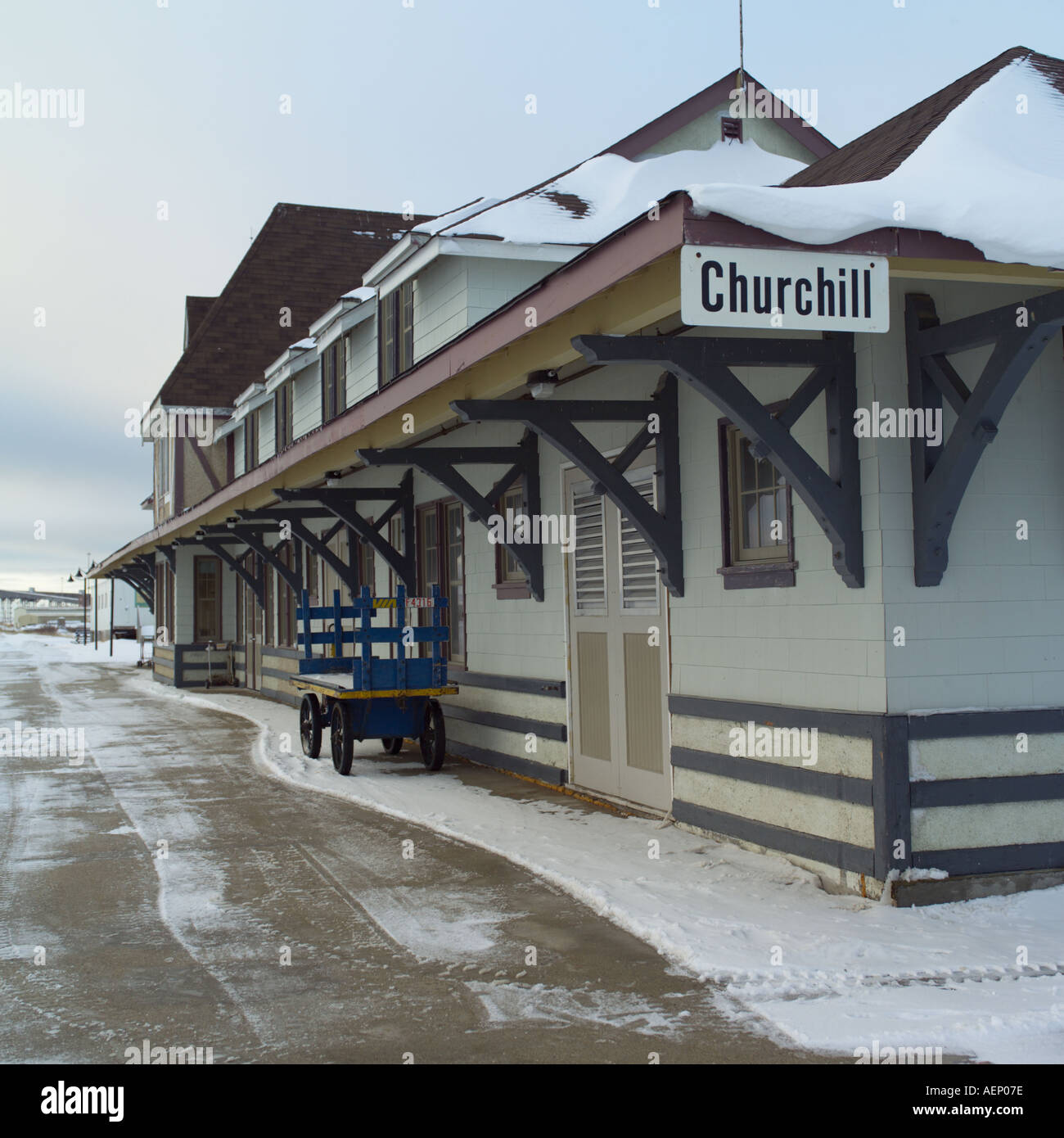 Driftssnowysignsignsexterior hi-res stock photography and images - Alamy