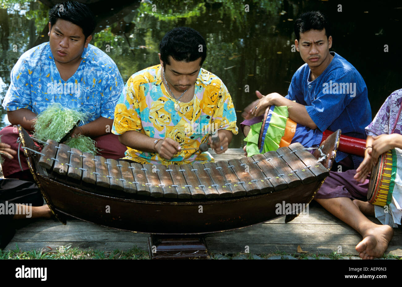 Traditional thai xylophone musical instrument hi-res stock photography ...