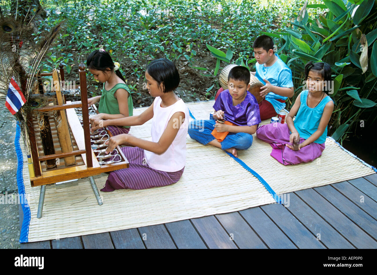Children playing musical instruments hi-res stock photography and ...