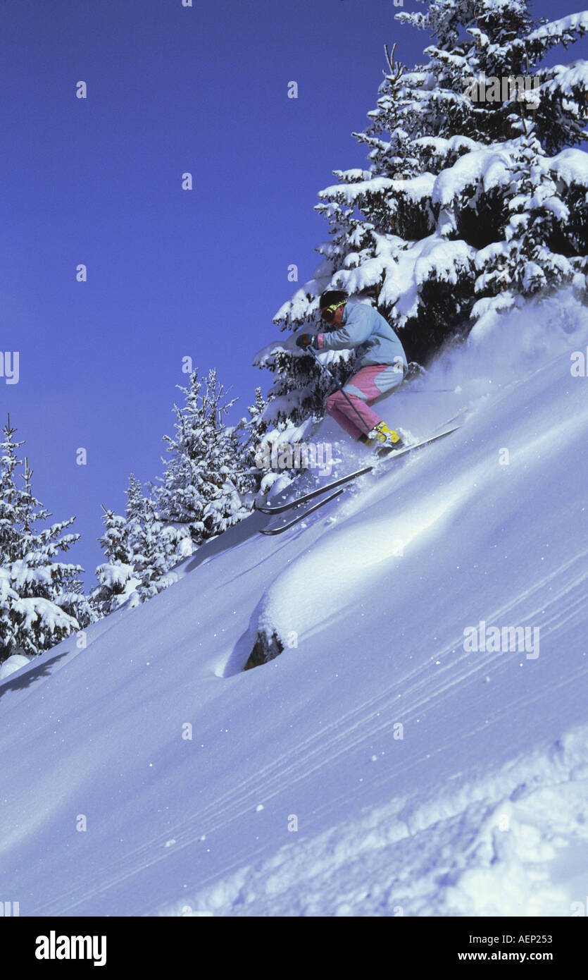 1980s skiing hi-res stock photography and images - Alamy