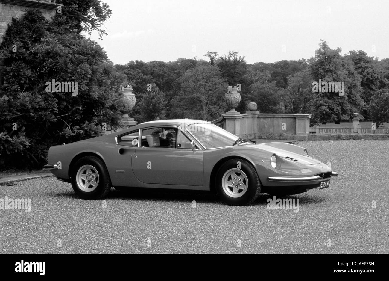 Ferrari vehicle Black and White Stock Photos & Images - Alamy
