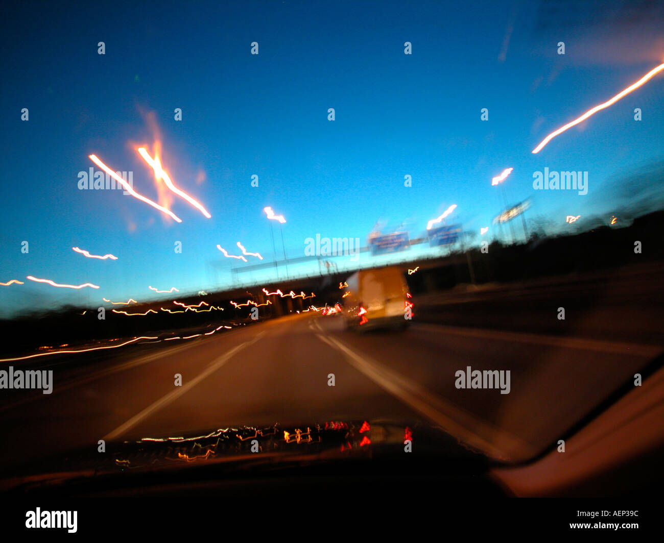 driving on the highway Stock Photo - Alamy