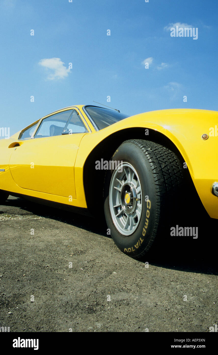 1970s yellow ferrari hi-res stock photography and images - Alamy