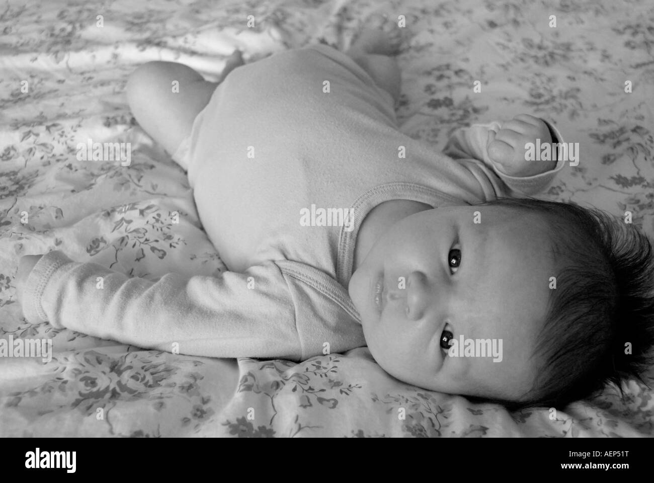 Content looking Black and White Stock Photos & Images - Alamy