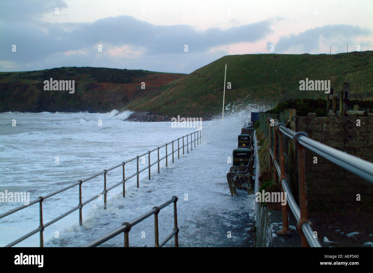 North wales sea storm hi-res stock photography and images - Alamy