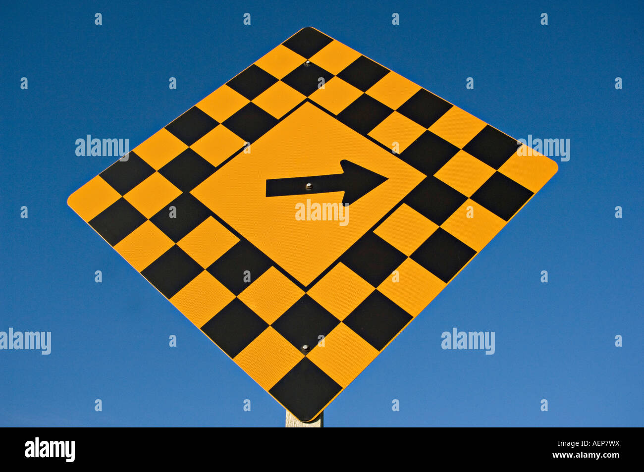 A Highway Information Sign on a blue sky background Stock Photo - Alamy