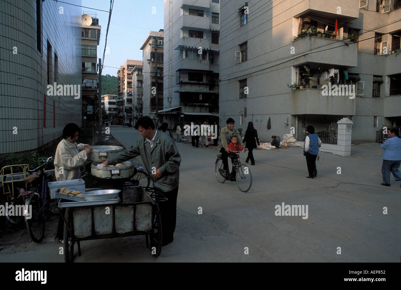House block in Beijing China Stock Photo - Alamy