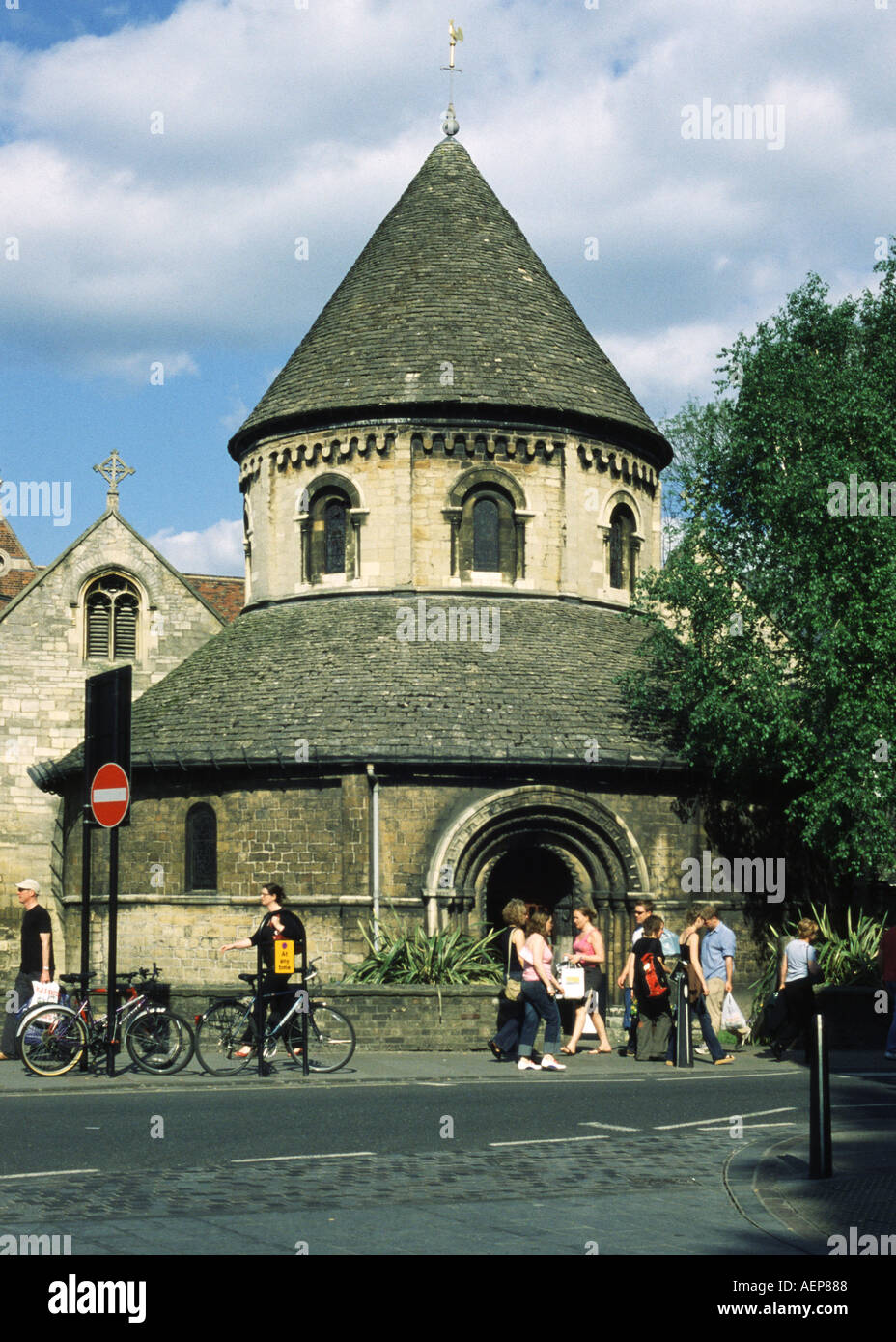 The Round Church Cambridge Stock Photo - Alamy