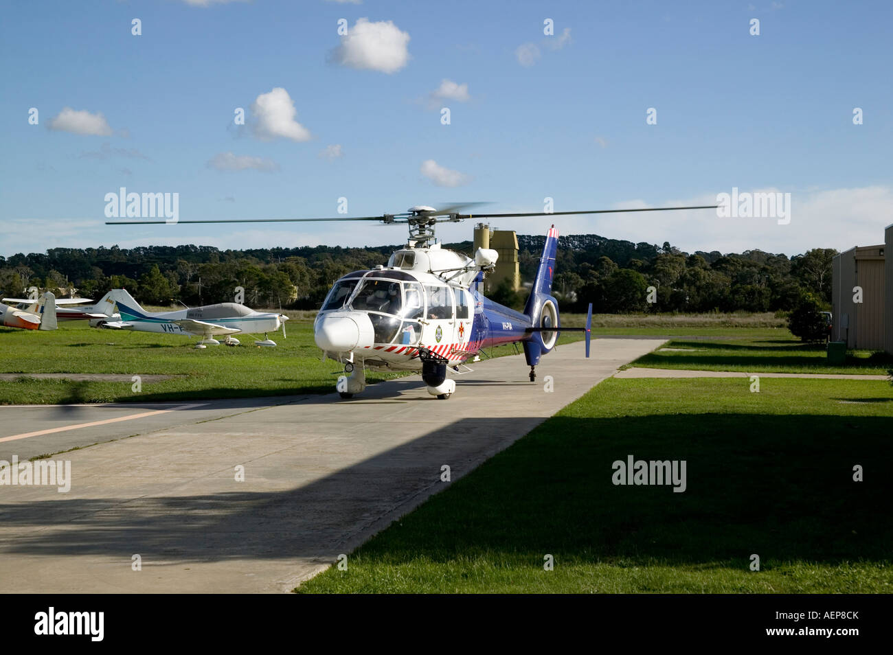 emergency services police helicopter Stock Photo - Alamy