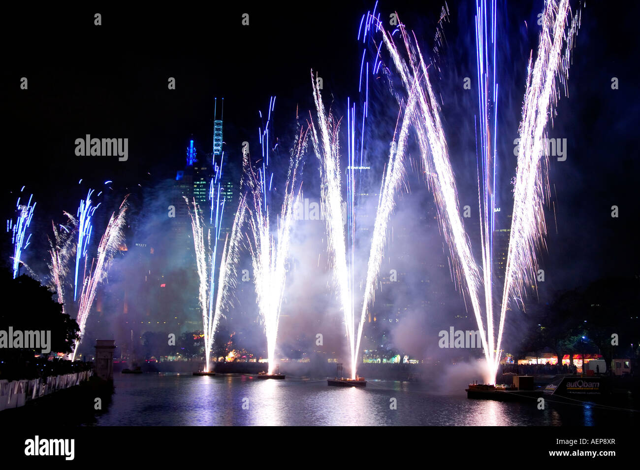 Fireworks melbourne hi-res stock photography and images - Alamy