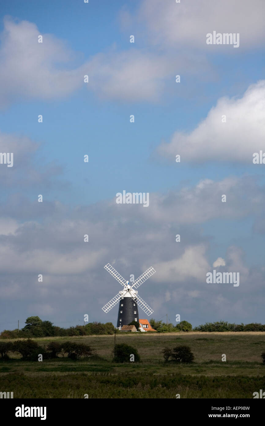 Windmill in english countryside hi-res stock photography and images - Alamy