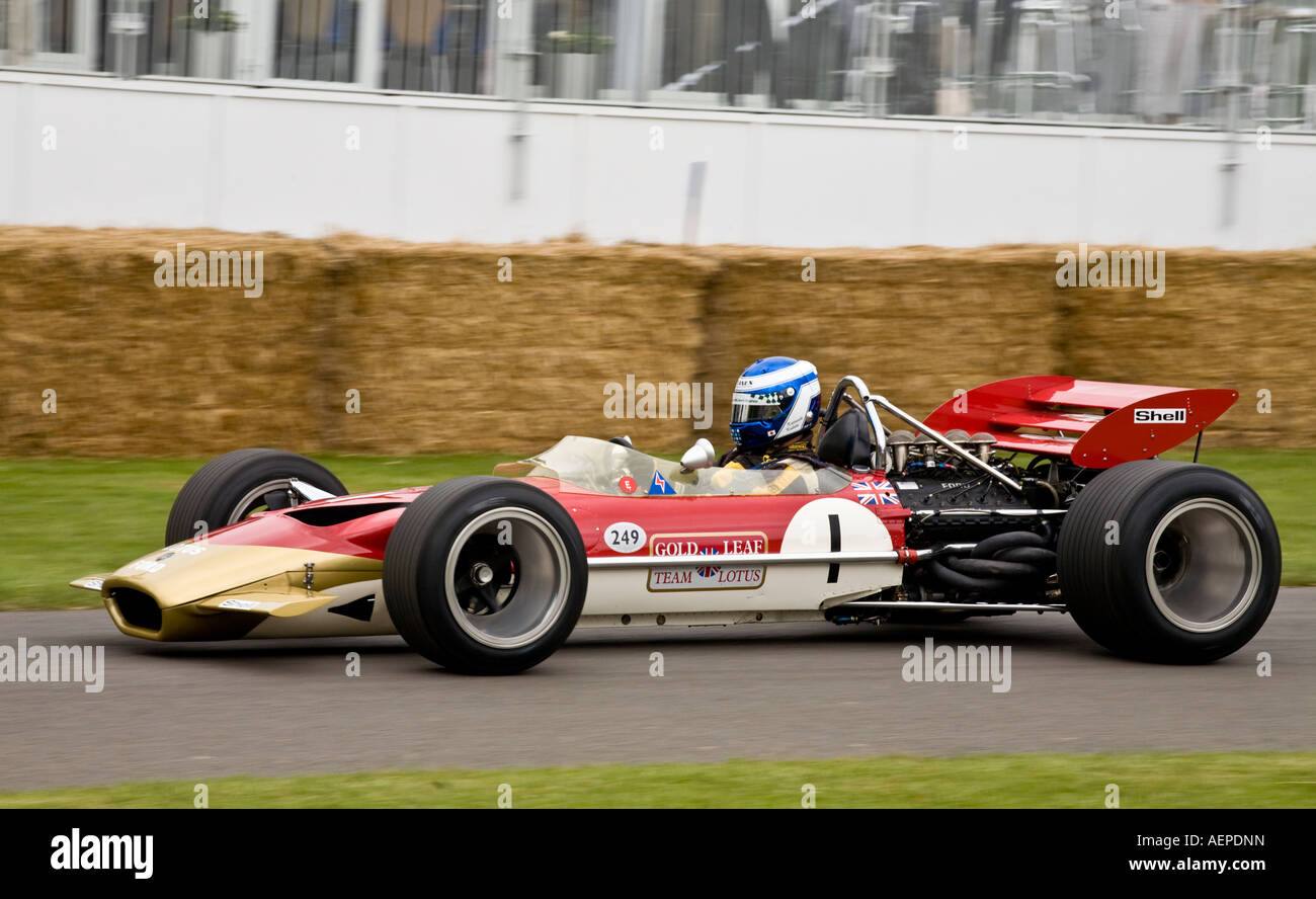 1968 Lotus-Cosworth 49B formula 1 car at Goodwood Festival of Speed ...