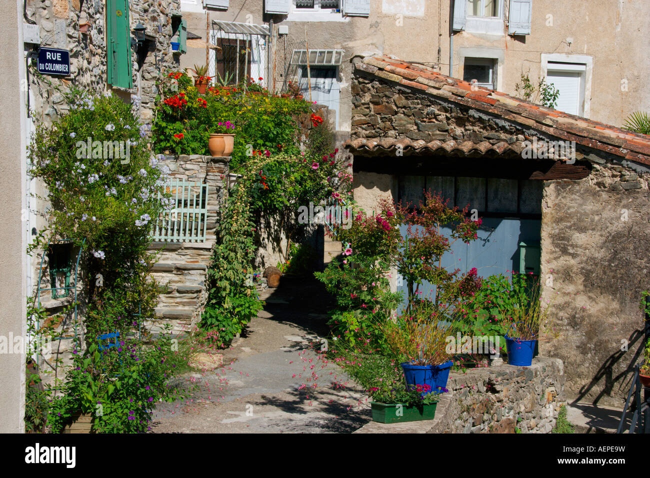 St laurent le minier village hi-res stock photography and images - Alamy