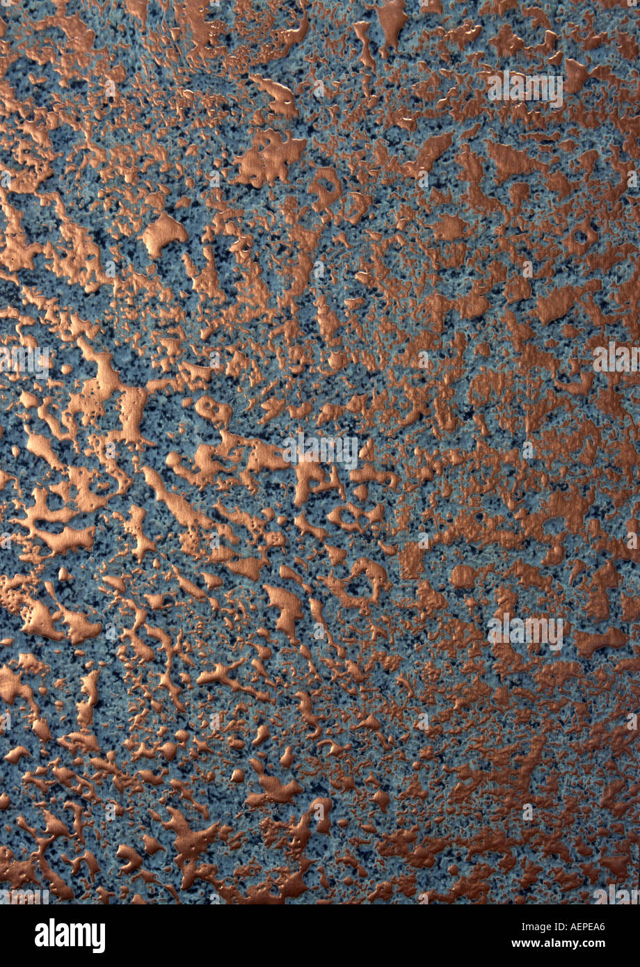 blue and copper textured background Stock Photo - Alamy