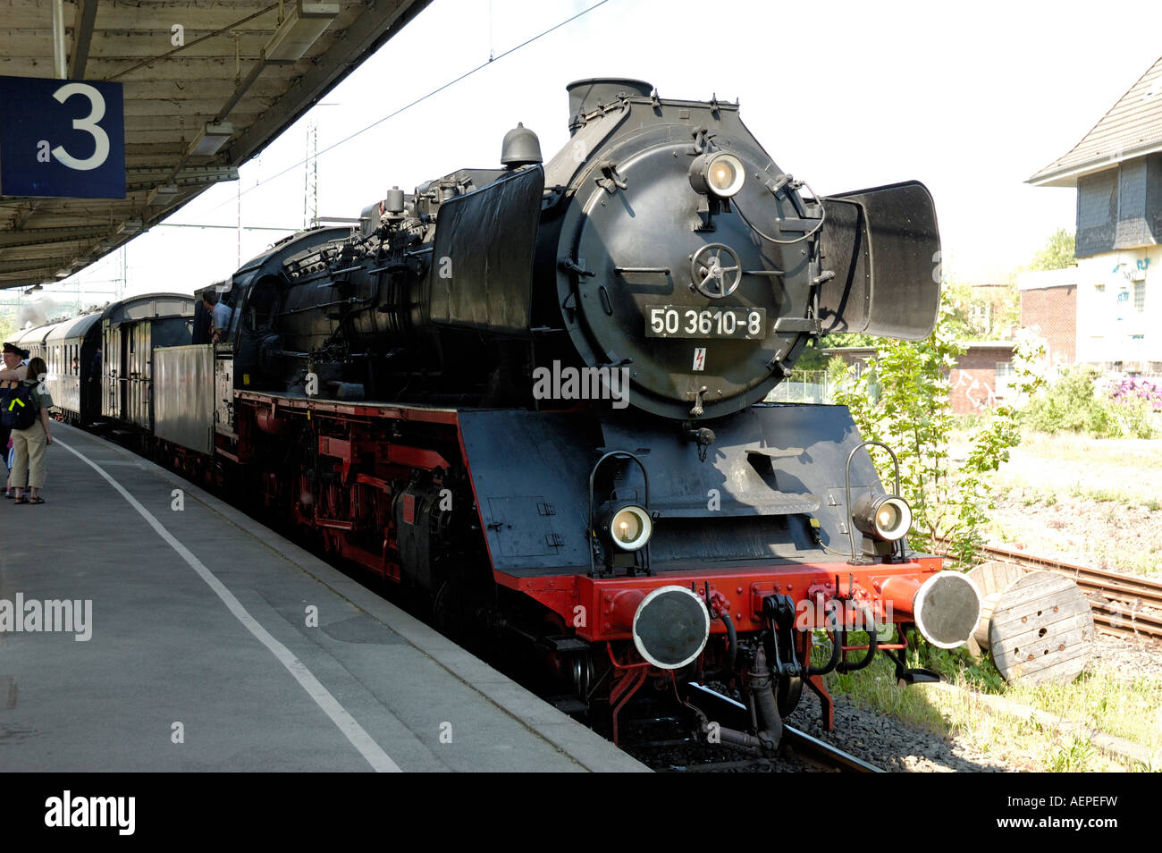 German class 50 steam locomotive hi-res stock photography and images ...