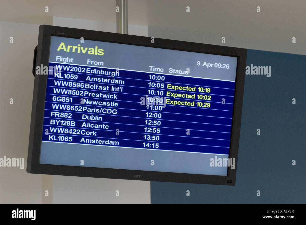 Cardiff International Airport South Wales High Resolution Stock ...