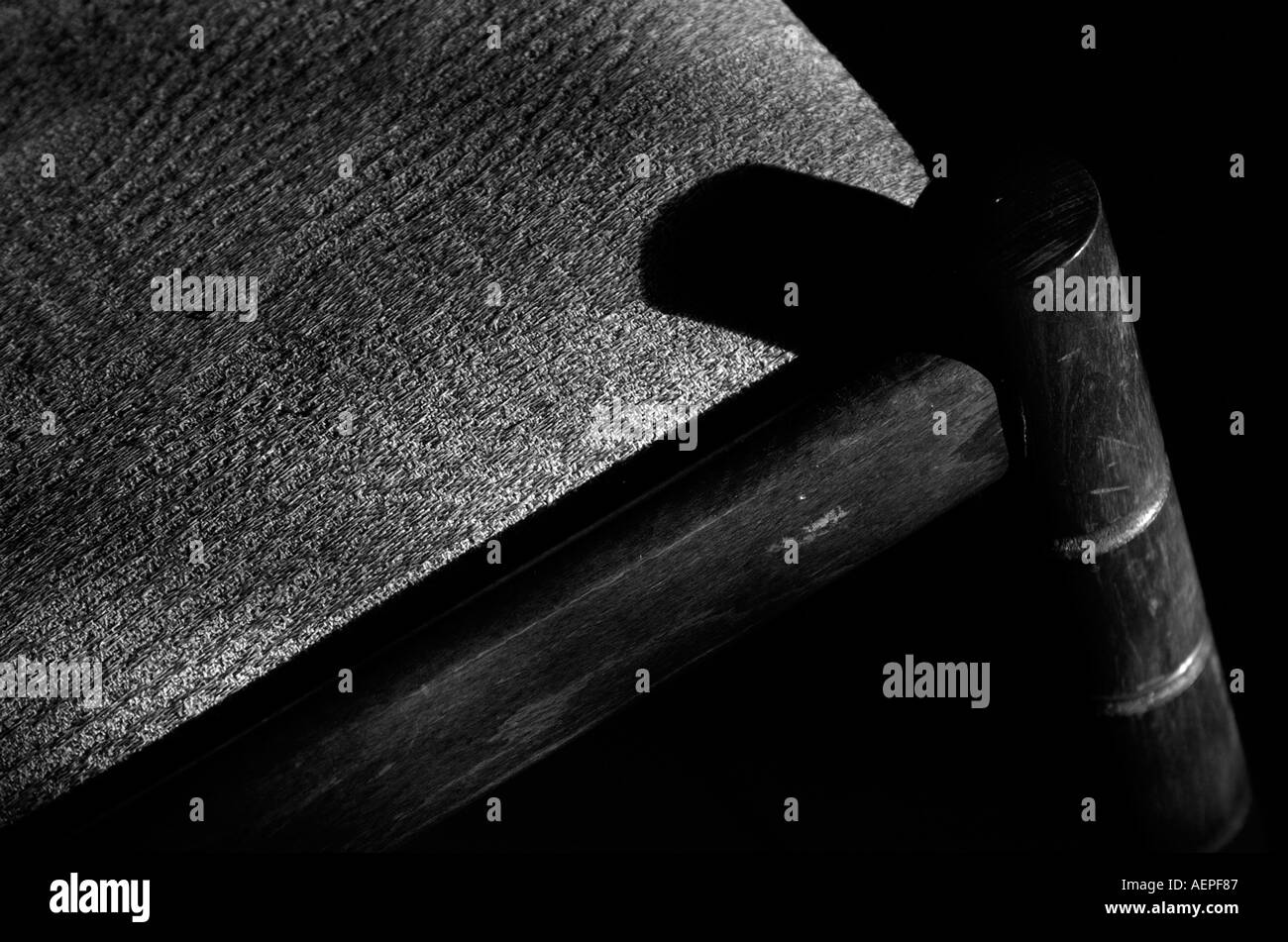 Chair in Glogen Monastery Bulgaria Stock Photo - Alamy