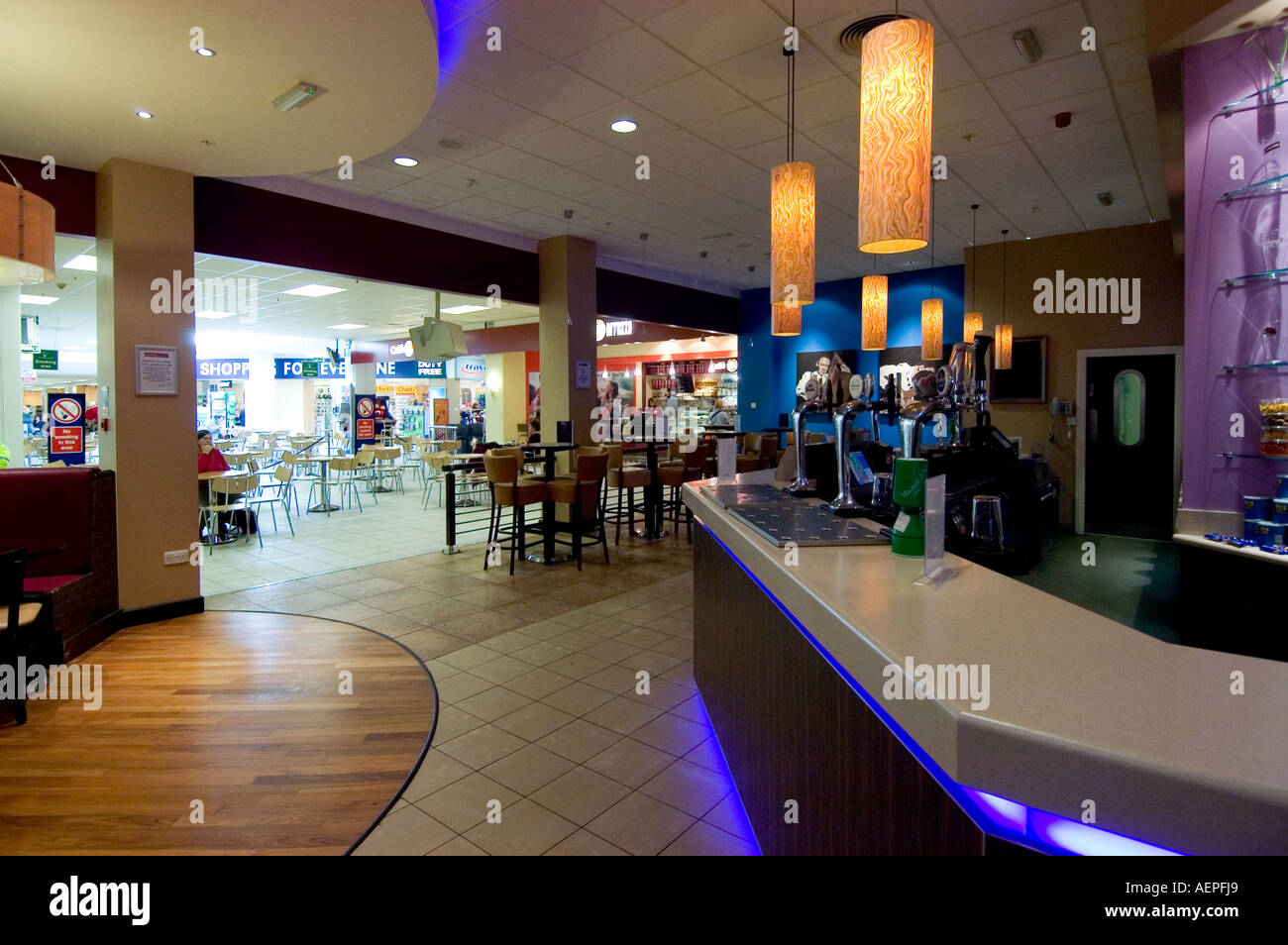 Bar and Departure Lounge Cardiff International Airport Rhoose Vale of ...