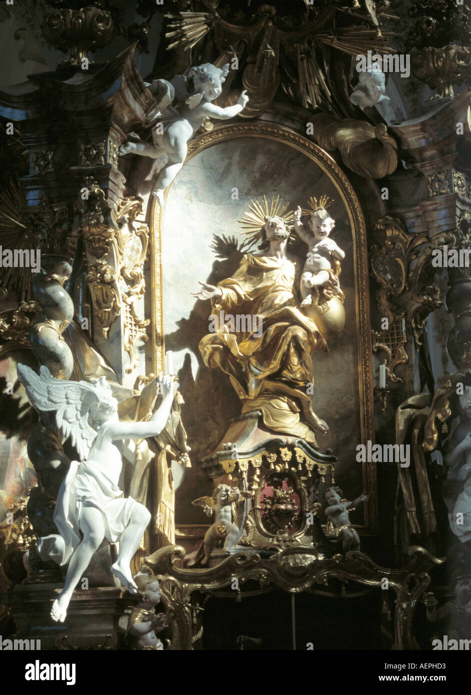 Barocker altar hi-res stock photography and images - Alamy