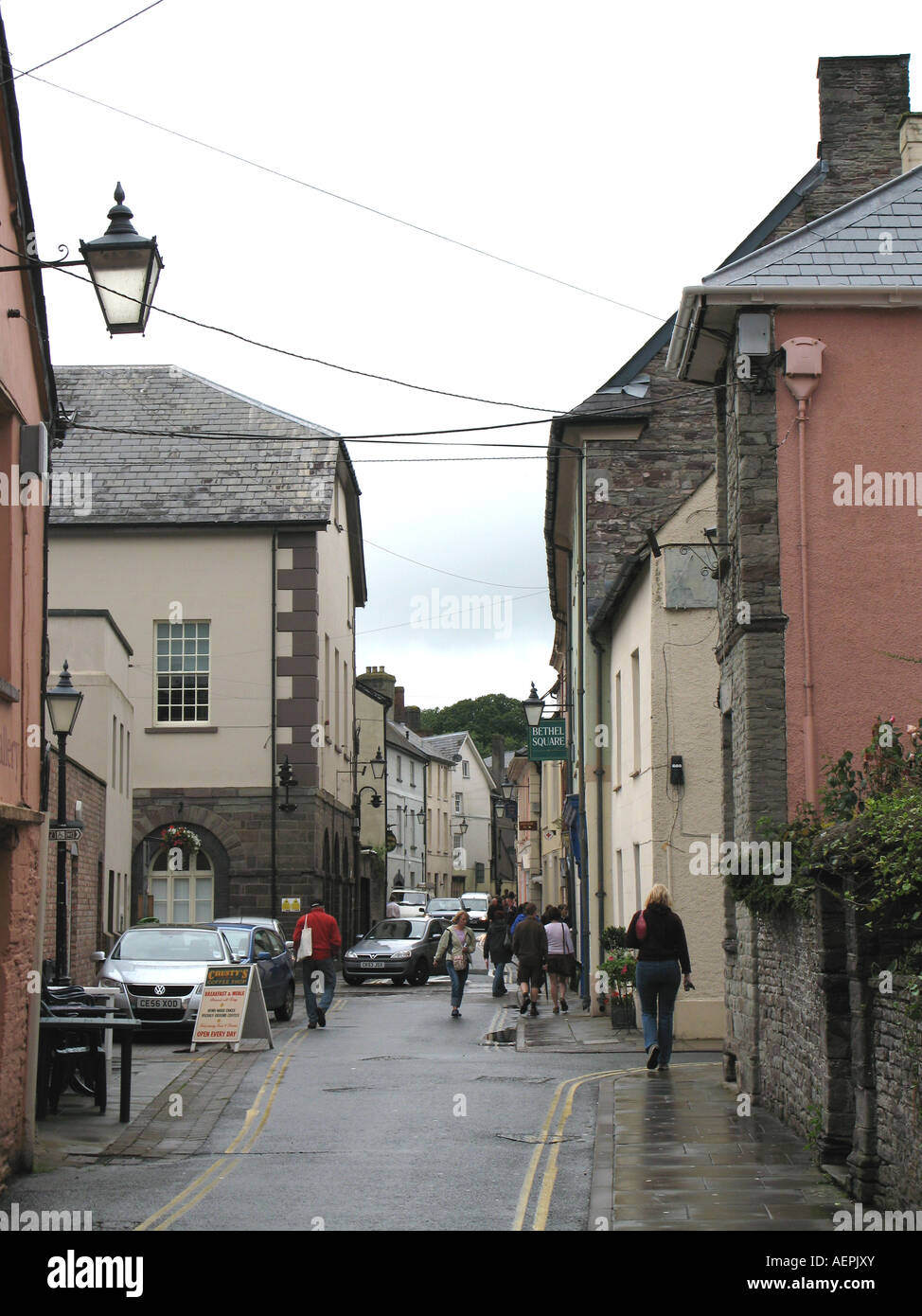 Brecon Street Brecon Town High Resolution Stock Photography and Images ...