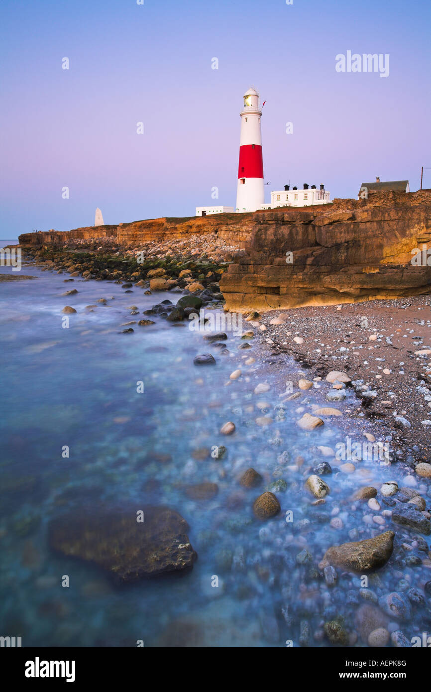 Sunrise portland bill lighthouse hi-res stock photography and images ...
