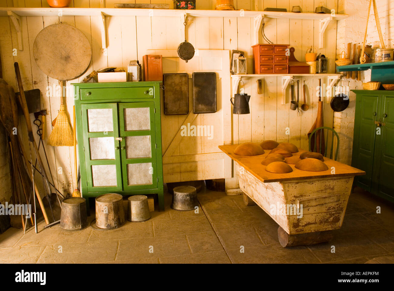 The bakery Sutters Fort State Historic Park Sacramento California Stock ...