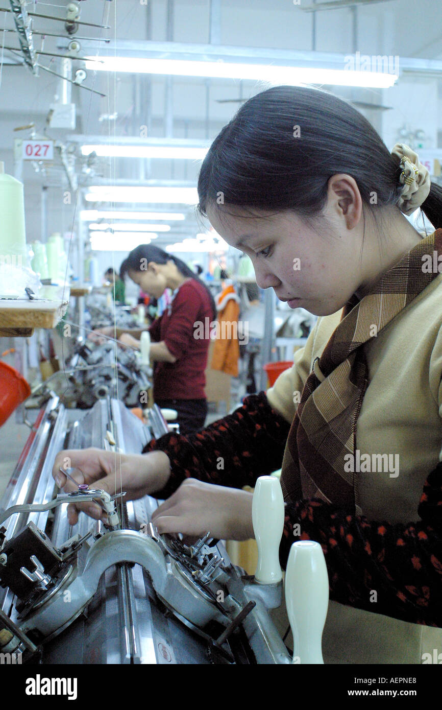 Chinese textile manufacture Stock Photo - Alamy