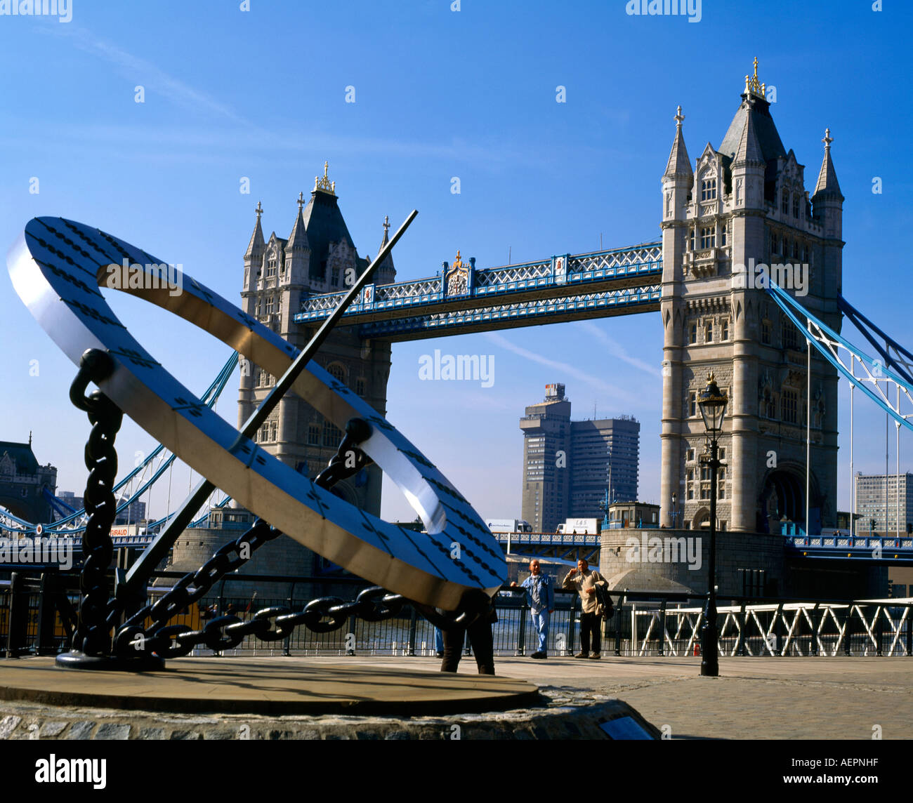 Sun dial tower bridge hi-res stock photography and images - Alamy