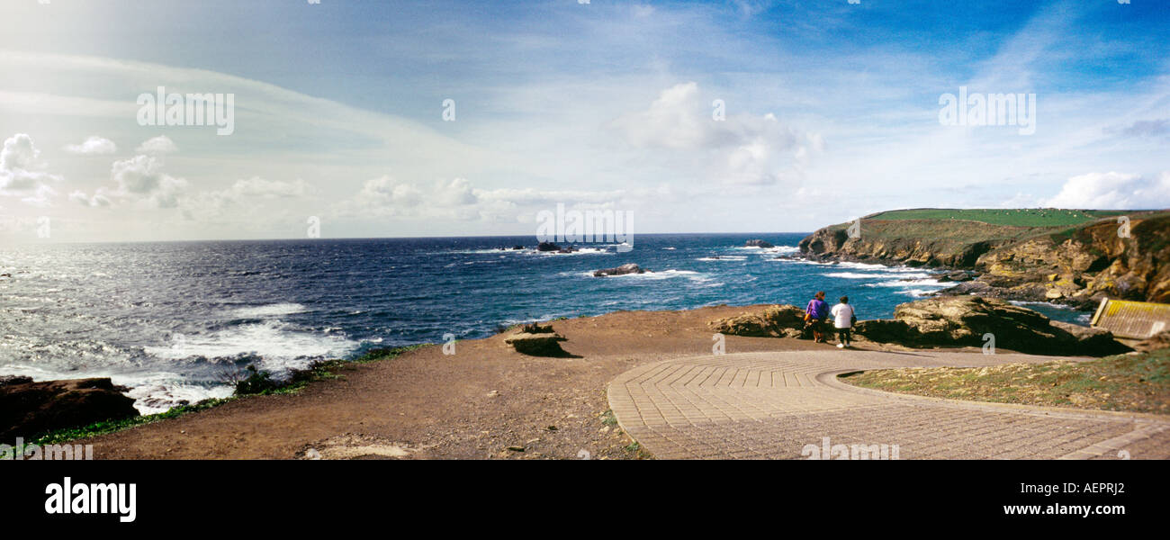 Cornwall England The Lizard Coastal Path Stock Photo - Alamy