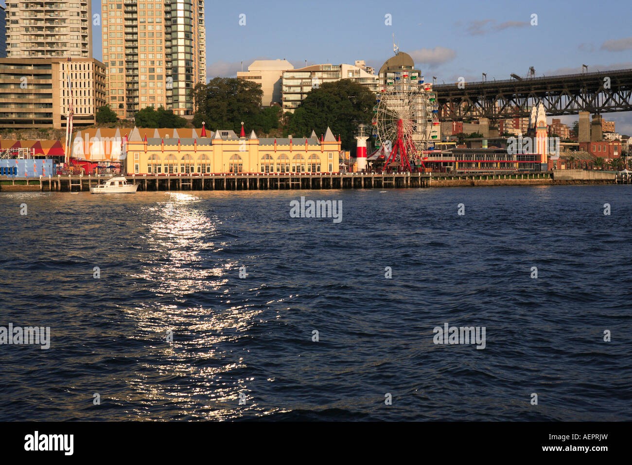 Luna park, Milsons Point, Harbour Bridge, Sydney, Australia Stock Photo ...