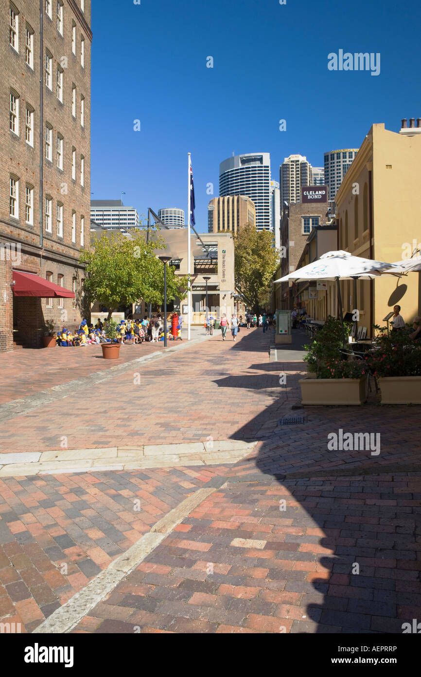 The Rocks Tourist Precinct Sydney Australia High Resolution Stock ...