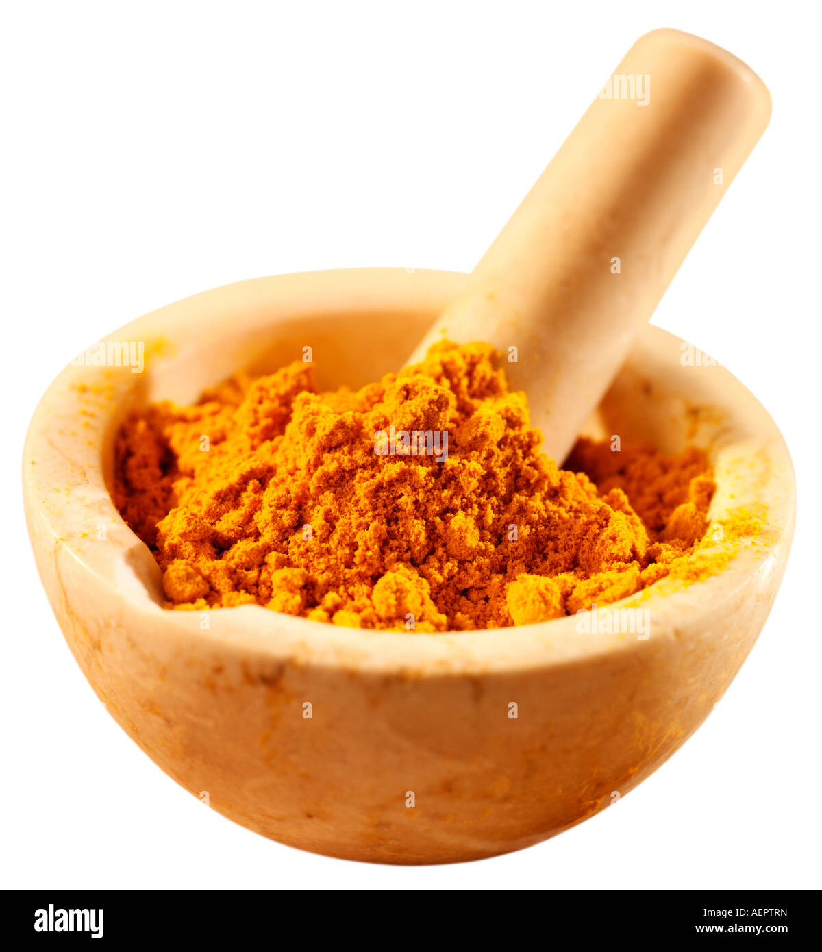TURMERIC POWDER CUT OUT Stock Photo - Alamy