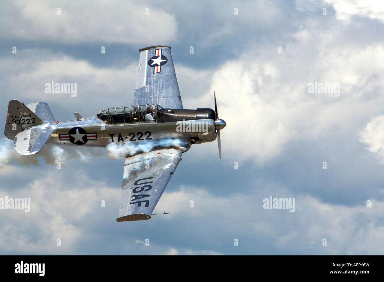 T 6 Texan North American Harvard or T 6 Texan or SNJ WW2 military ...