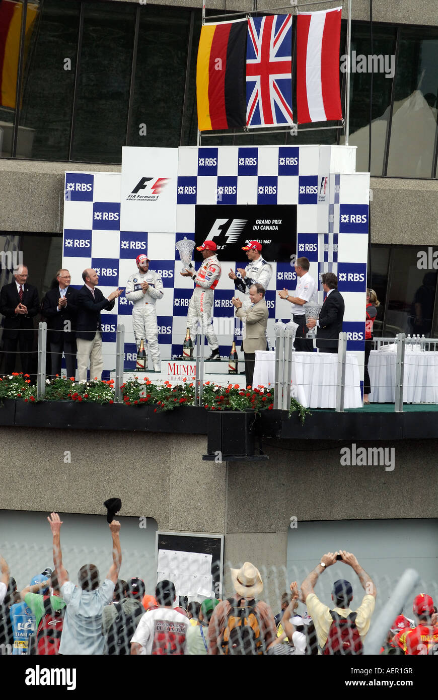 Canada, Montreal, Circuit Gilles Villeneuve, Lewis Hamilton Winning His ...