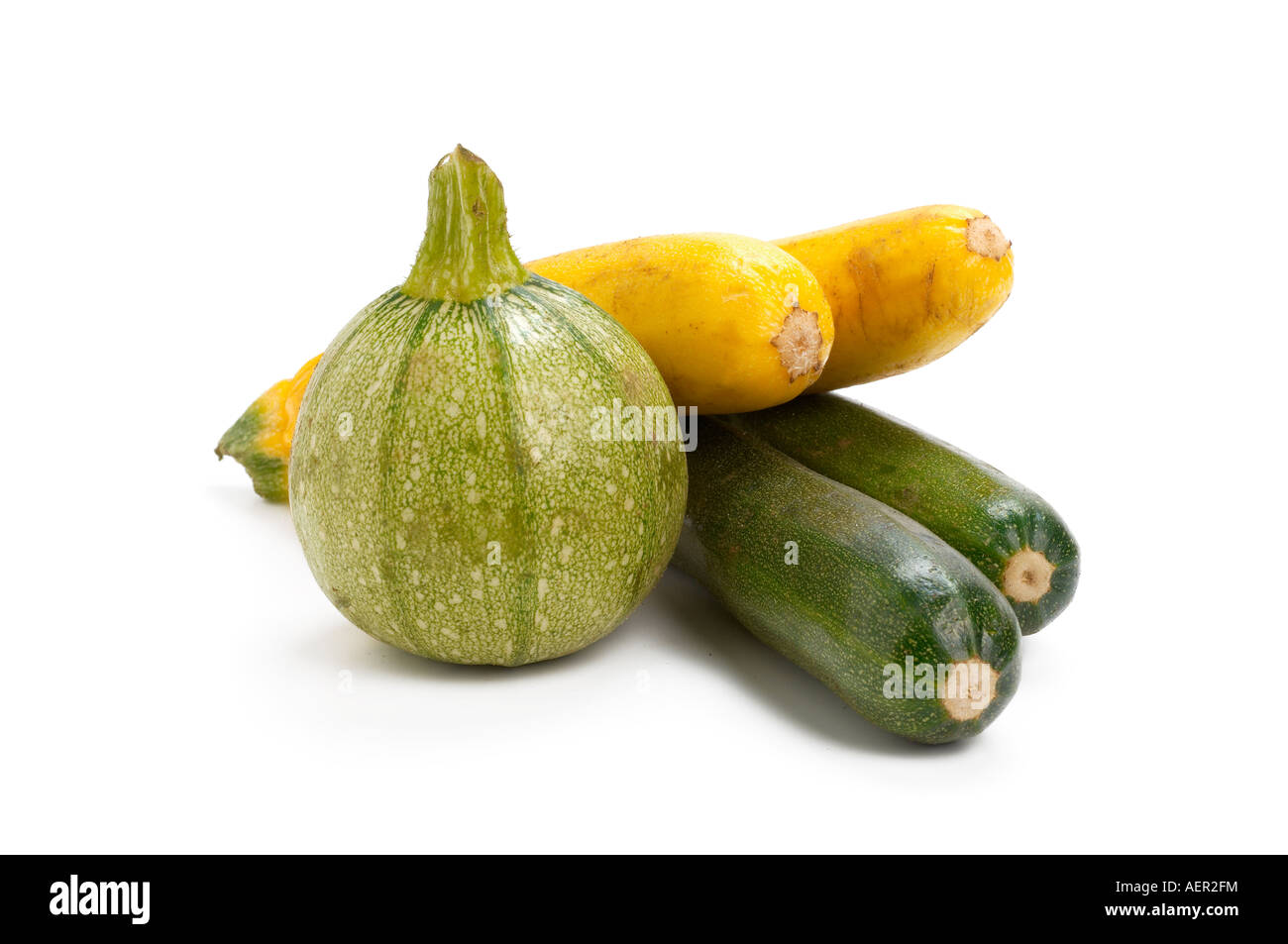 Selection of courgettes Stock Photo - Alamy