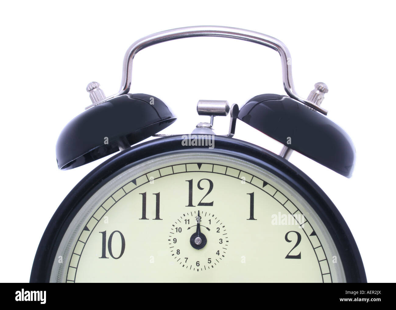 Classic alarm clock hands six hi-res stock photography and images - Alamy