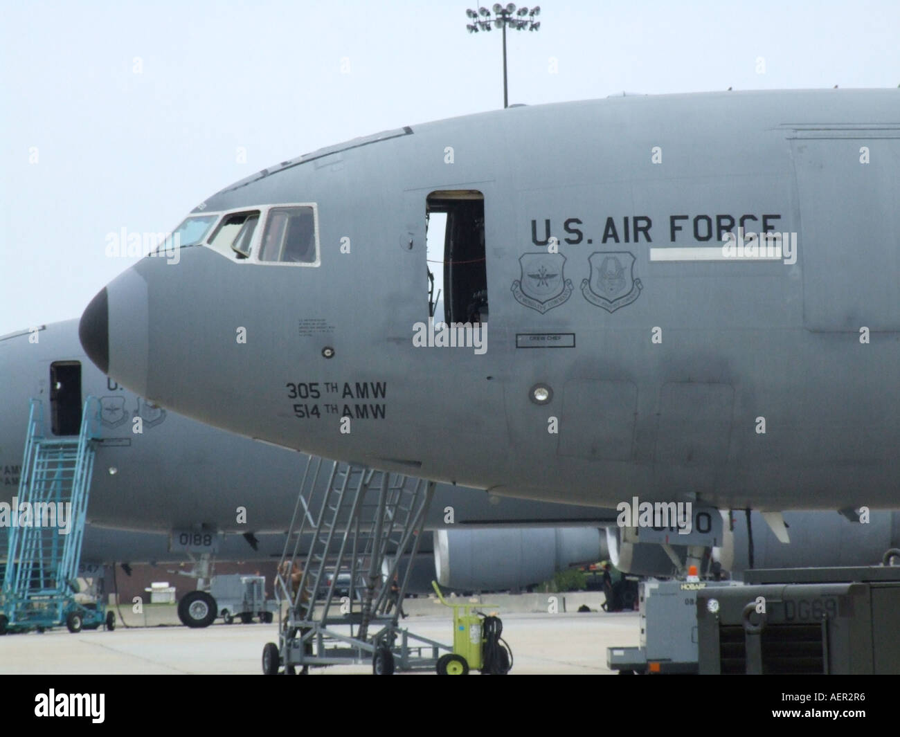 C130 military aircraft on tarmac at mcguire air force base hi-res stock ...