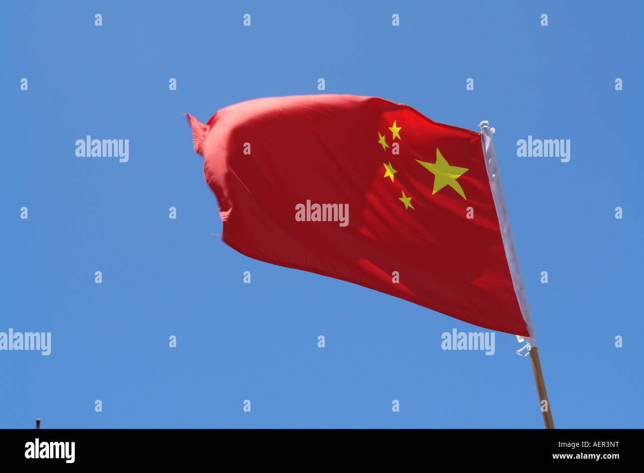 National flag of China Stock Photo - Alamy