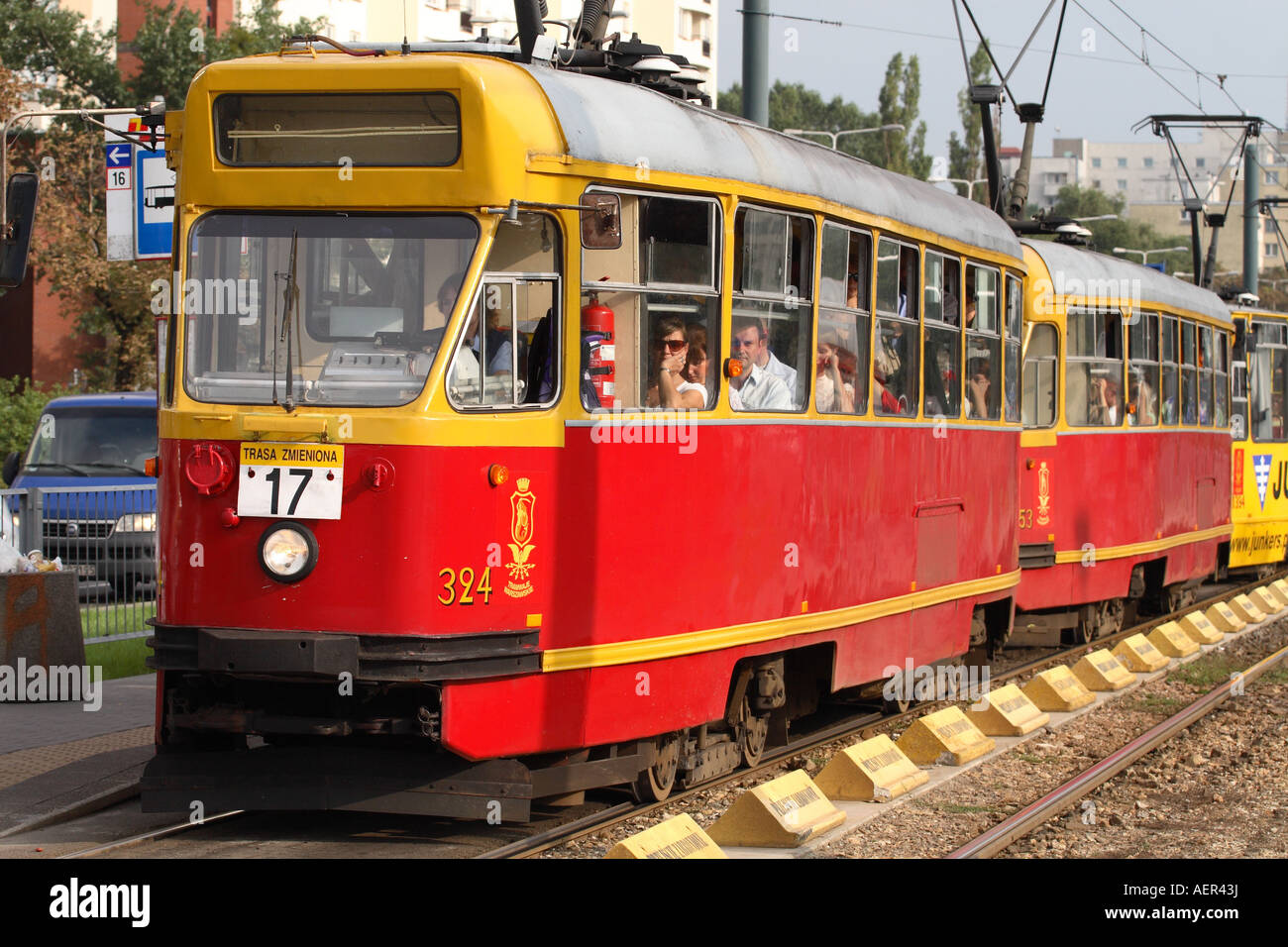 Warsaw tram network hi-res stock photography and images - Alamy