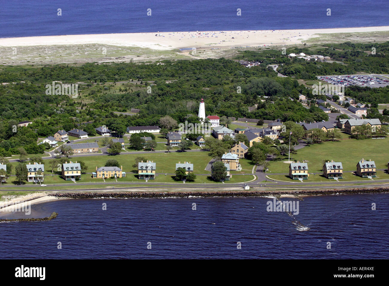Aerial Of Sandy Hook High Resolution Stock Photography and Images - Alamy
