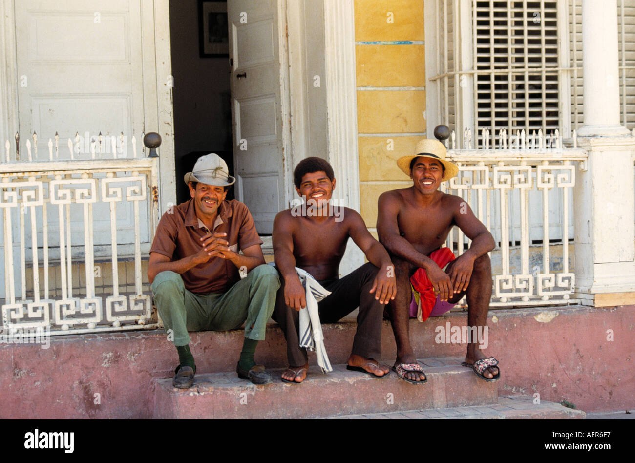 portrait of men city of havana cuba editorial use only Stock Photo - Alamy