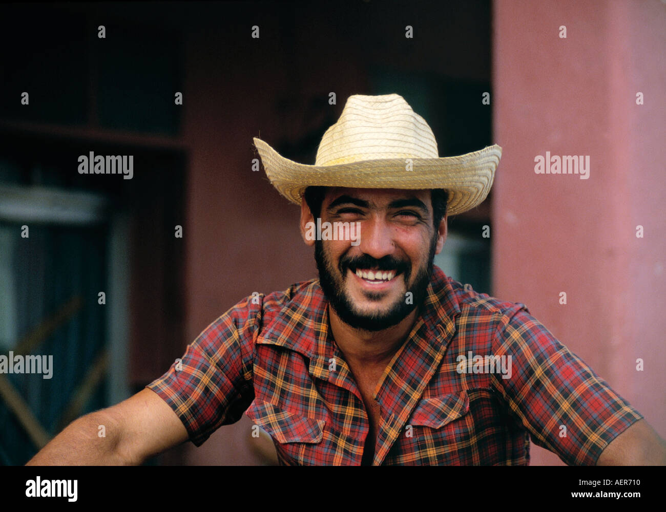 portrait of rancher cuba editorial use only Stock Photo - Alamy