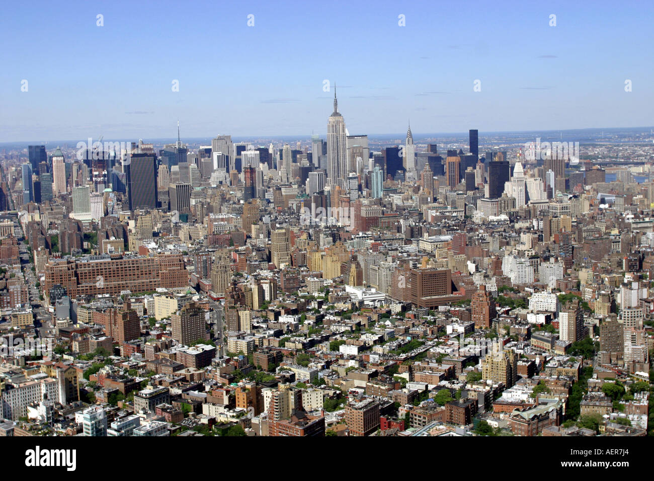 Aerial view of Midtown Manhattan, New York City, U.S.A Stock Photo - Alamy