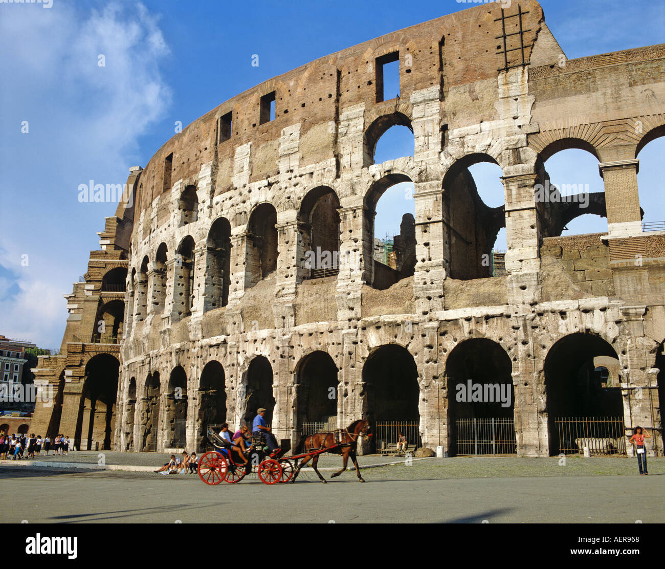 The Colosseum Rome Italy Stock Photo - Alamy