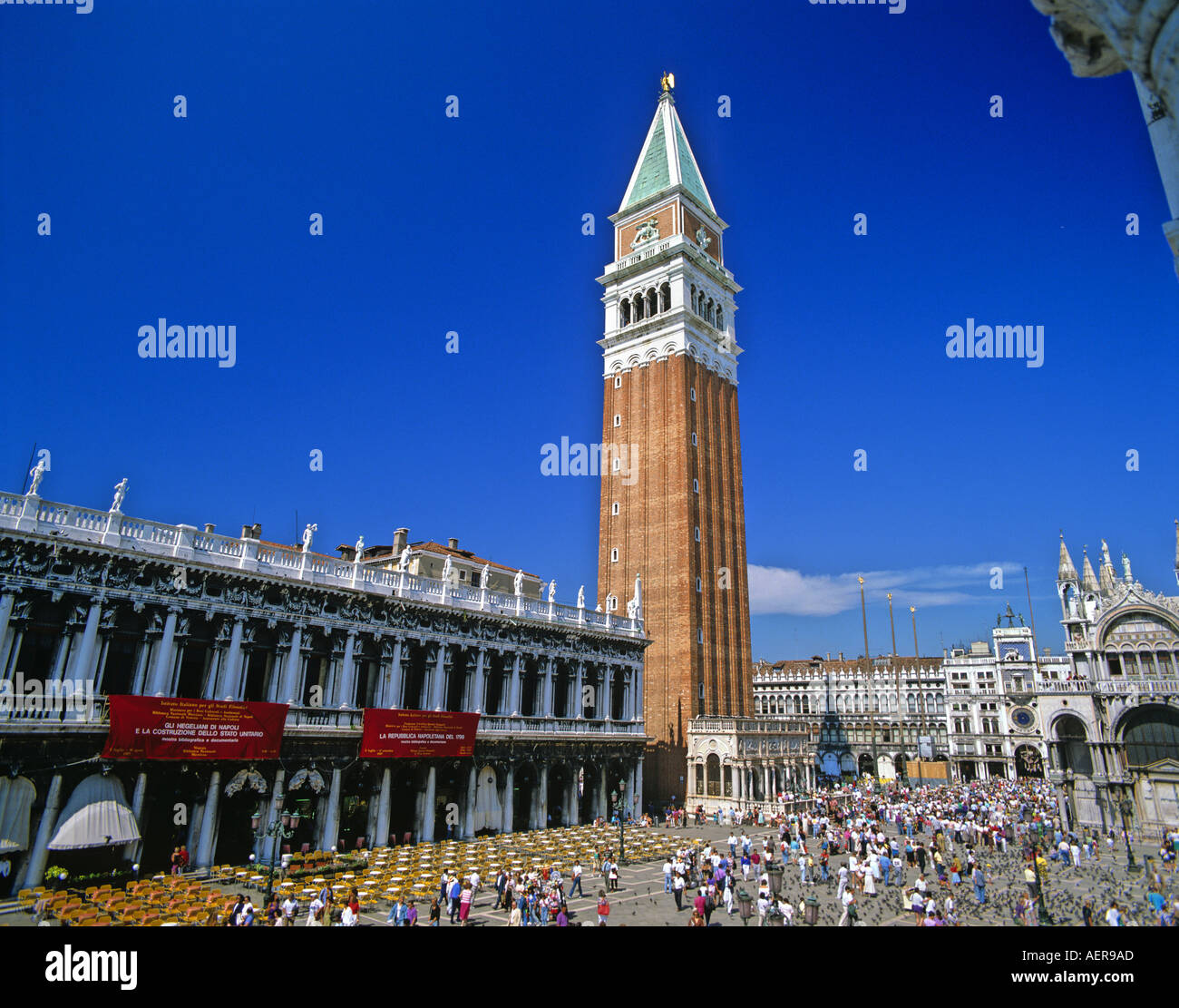 San Marco square Venice Italy Stock Photo - Alamy