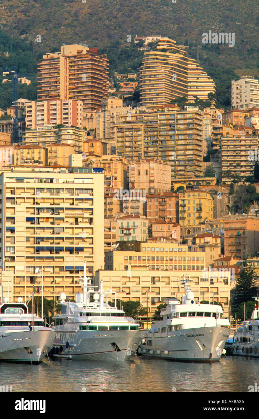 marina city of monte carlo monaco Stock Photo - Alamy