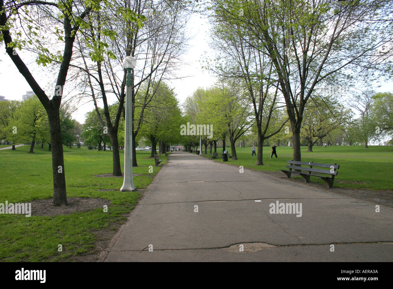 Lincoln park Chicago Illinois Stock Photo - Alamy
