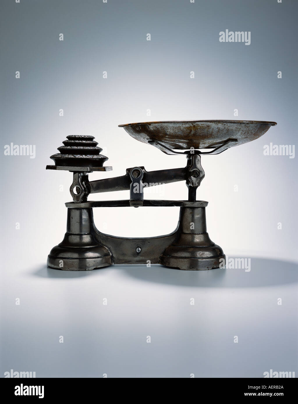 Food Measuring Scales Stock Photo - Alamy