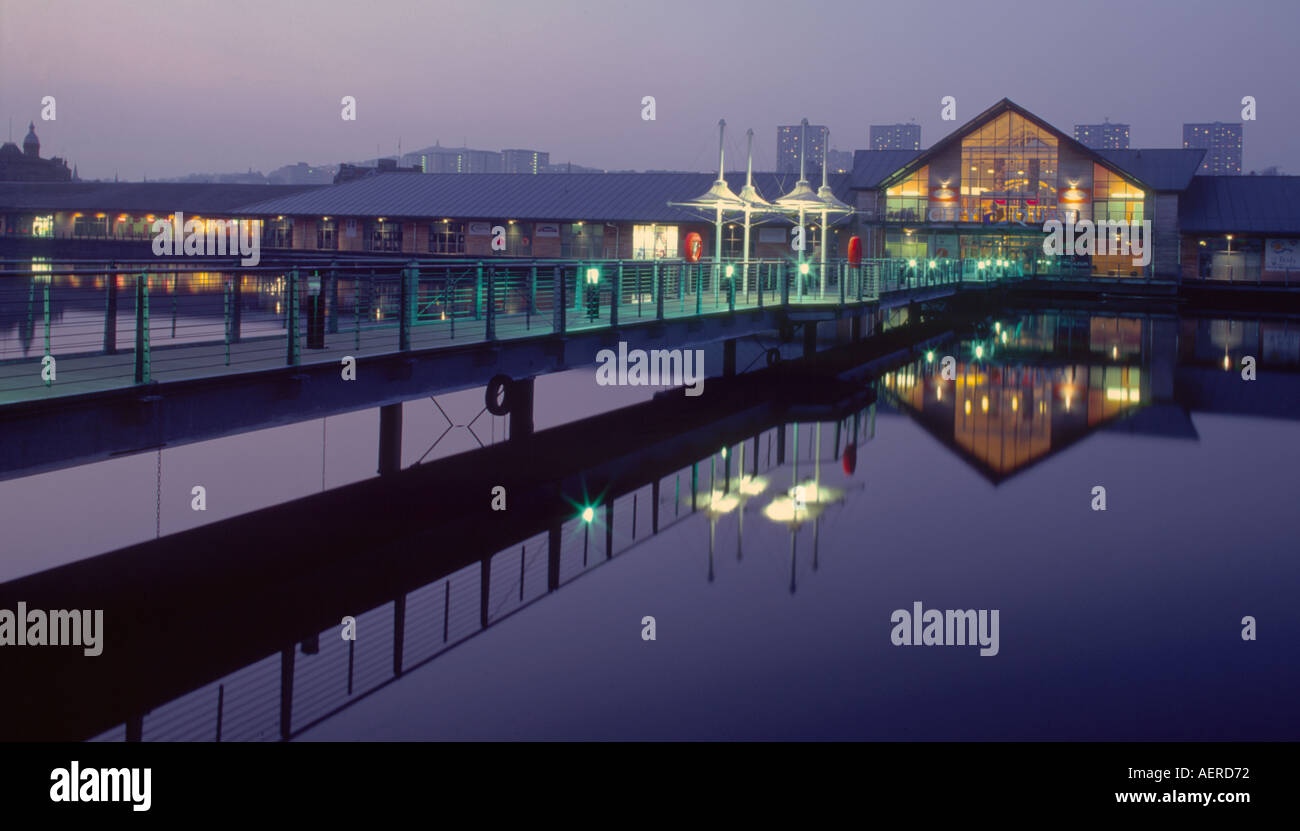 City Quay Dundee Scotland Urban Regeneration Project Stock Photo - Alamy